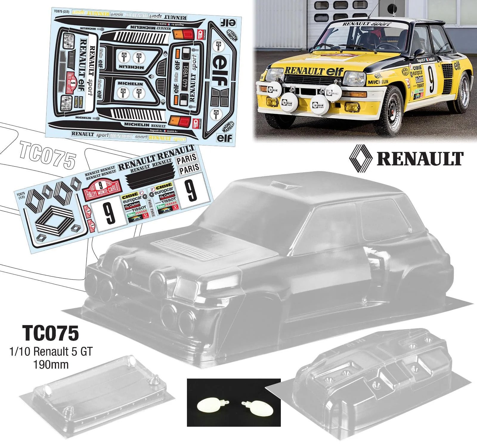Renault 5 Turbo - 257mm WB – needabiggershed